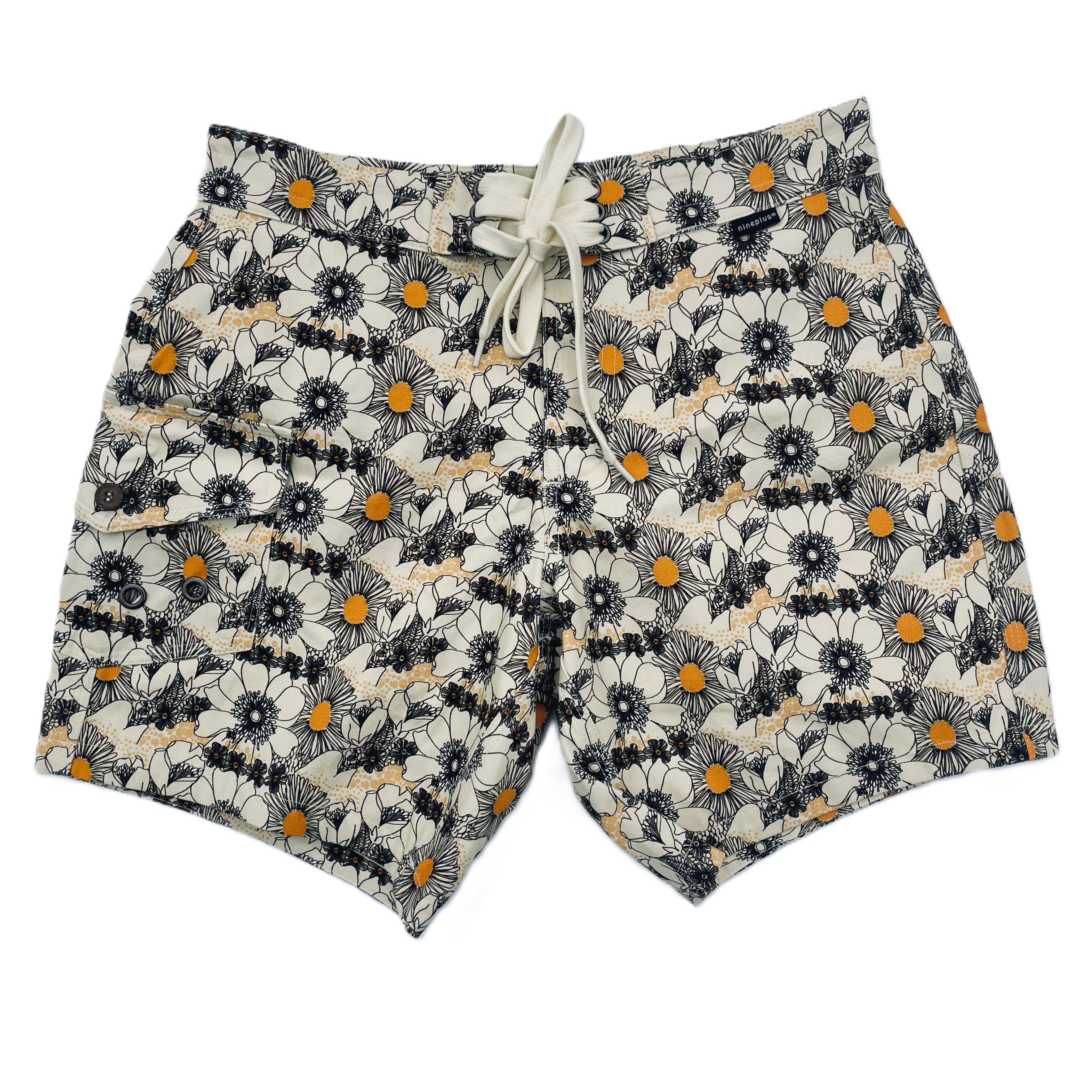 Nineplus Boardshorts | Lined Canvas | Cream – Nineplus Inc